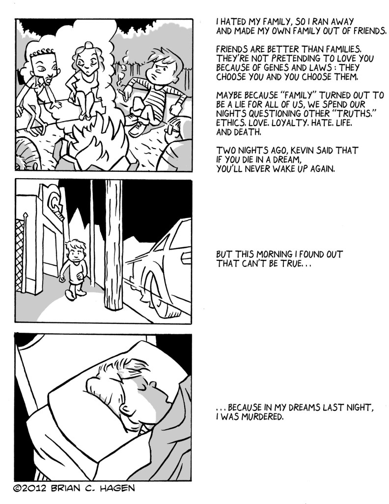 Comic: Dead in a Dream – Brian Hagen: Illustrator & Cartoonist